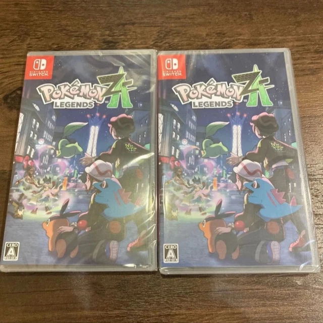 NSW POKEMON LEGENDS Z-A (Pokemon Legends Z-A) New unopened 2-piece set ...