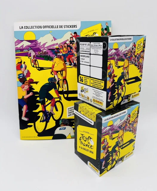 TOUR DE FRANCE 2026 Figurine Album + 2x Box 72 Packs Panini £90.91 ...