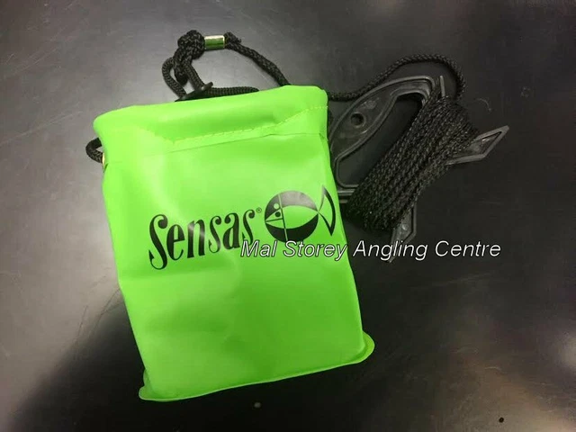 SENSAS WATERPROOF GREEN Small Bucket with Cord, Drop Bucket £11.99 ...