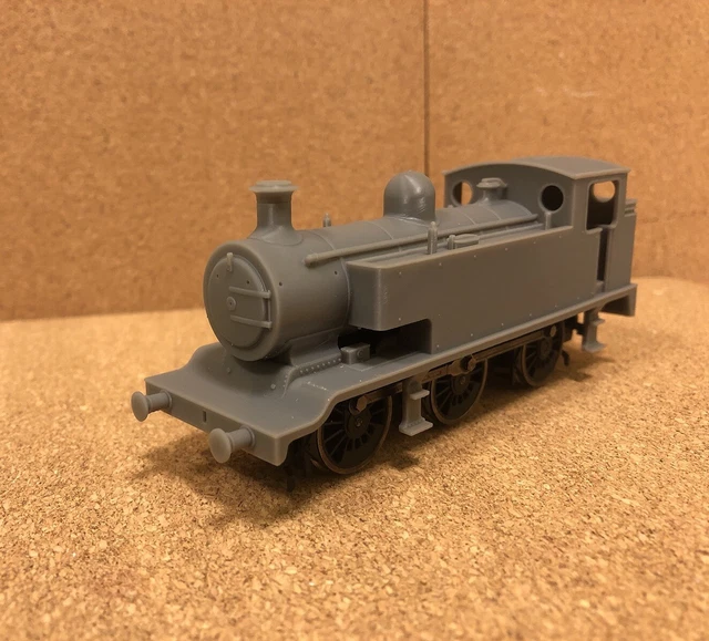 MODIFIED LBSCR E2 3D Printed Body Shell OO Gauge For Hornby 0-6-0 ...