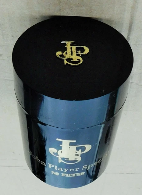 VINTAGE JOHN PLAYER Special JPS 50 Filter Cigarettes Plastic Tub ...