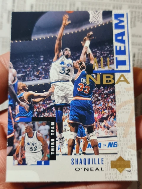 1994-95 UPPER DECK All-NBA Team Latrell Shaquille O'Neal $1.85 ...