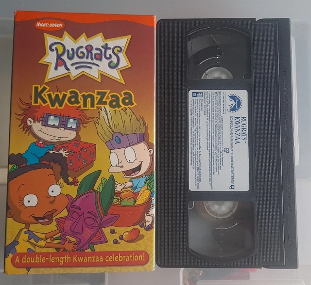 NICKELODEON RUGRATS KWANZAA Holiday Cartoon (VHS Cassette, 2001) JN55 £ ...