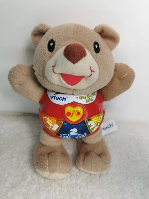 VTECH LITTLE SINGING Alfie Educational Interactive Bear Lights & Sound ...
