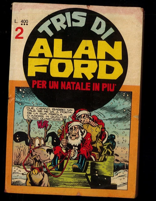 TRIS DI ALAN Ford Raccolta n.2 del 1974 Ottime! Editoriale Corno EUR 3 ...