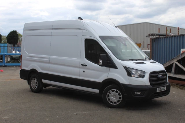 FORD TRANSIT LWB High Top Ecoblue White Van 2022 £19,999.00 - PicClick UK