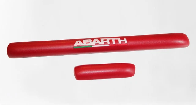 CLASSIC FIAT 500 F L R (Lhd) Knee Bash Dash Trim Abarth Sport Red Brand ...