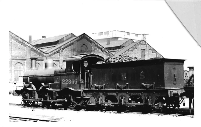 LMSR EX Mr - 700 Class 0-6-0 - 22846 @ Nottingham - Vintage Image ...