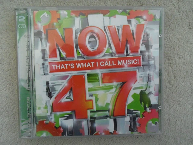 NOW THAT'S WHAT I Call Music 47 Top Chart Hits Double Cd £1.35 ...