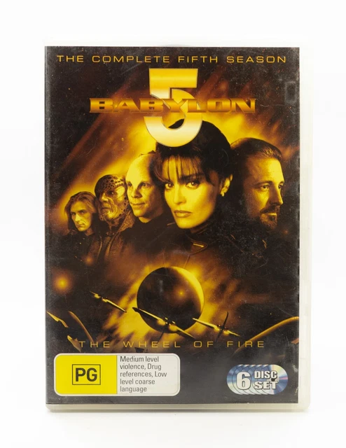 BABYLON 5 THE Wheel of Fire Complete Fifth Season DVD Set Good Condition EUR 11,96 - PicClick IT