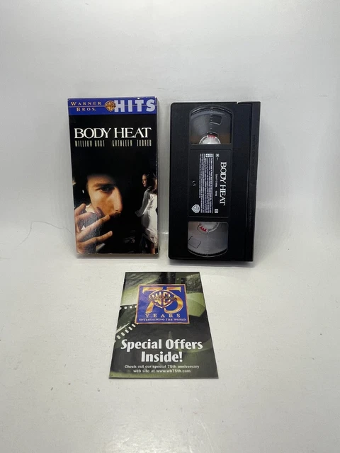 BODY HEAT VHS 1998 Classic Erotic Drama William Hurt Kathleen Turner £8 ...