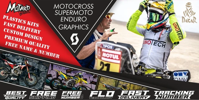 HUSABERG FE 390 450 570 2009 2010 2011 2012 Graphics Kit Premium Decals ...