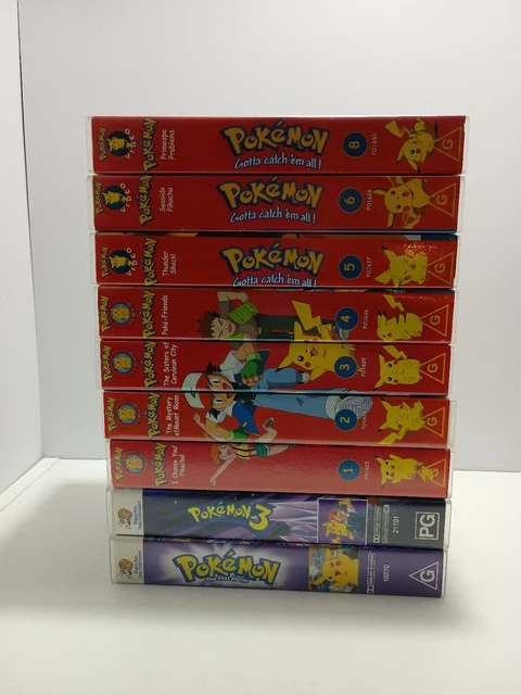 POKÈMON VHS X9 Bundle PAL Mint Condition EUR 112,03 - PicClick FR
