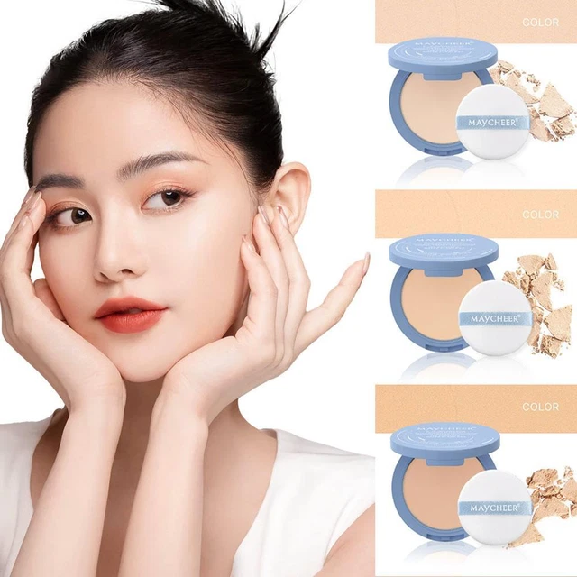 SILK SOFT MIST Powder Cake Long-lasting Waterproof Powder Press Powder ...