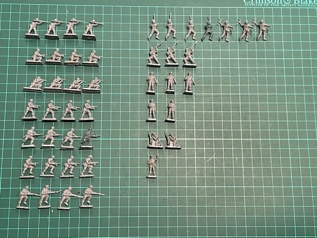 AIRFIX HO/OO 1/72 Scale WWII Vintage German Paratroops [01753] Complete ...