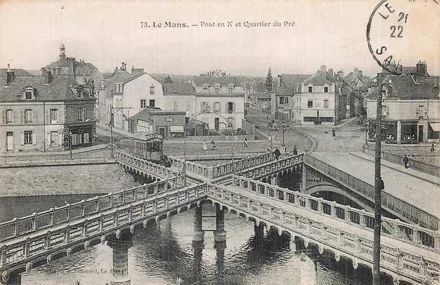 72 LE MANS Pont En X Et Quartier Du Pre EUR 5,90 - PicClick FR
