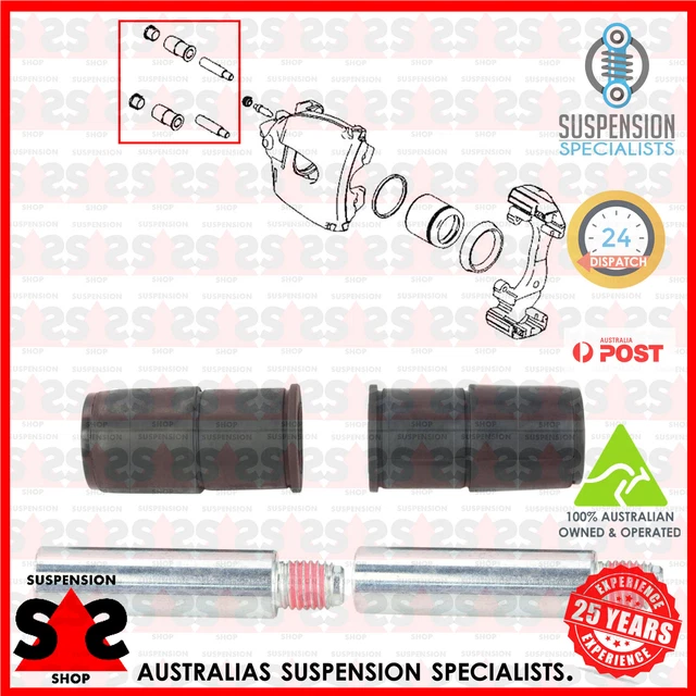FRONT AXLE GUIDE Bolt, Brake Caliper Suit RENAULT Laguna 2.0 16V (BG00, BG0K, EUR 21,97 ...