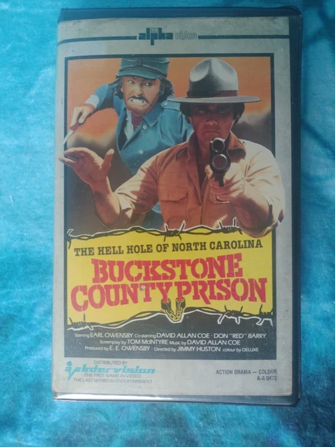 BUCKSTONE COUNTY PRISON. Pre Cert VHS Horror. Alpha Video 90 Min. £25.00 - PicClick UK
