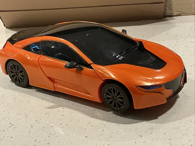 RASTAR TRANSFORMABLE ORANGE Lamborghini Car RS-Men No 74720 with Remote ...