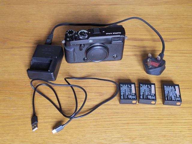 FUJIFILM X-PRO2 PLUS Charger, Three Fujifilm Batteries and USB Transfer ...