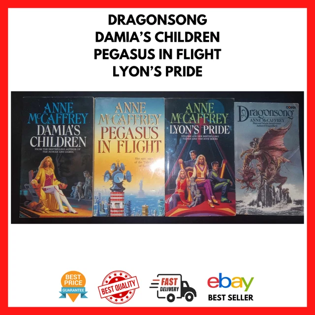 DRAGONSONG, DAMIA'S CHILDREN, Pegasus In Flight Anne Mccaffrey Fantasy ...