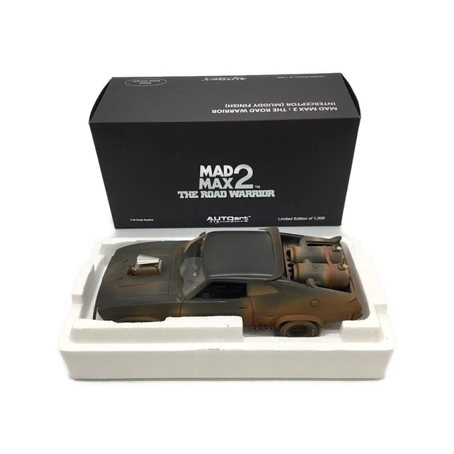1/18 ECHELLE MAD Max 2 The Road Warrior Interceptor Muddy finish ...