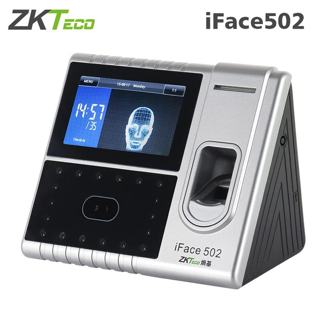 Zkteco Iface502 Face Fingerprint Biometric Access Control Time Attendance System £179 99