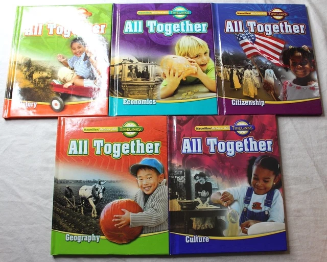 MACMILLAN MCGRAW HILL Social Studies Student 5 Textbook Set Grade 1 macmillan-mcgraw-hill-social-studies-student-5-textbook-set-grade-1