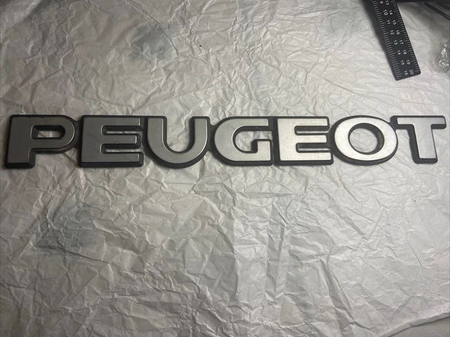 PEUGEOT ORIGINE MONOGRAMME Logo Emblème Insigne Custode Sigles EUR 20 ...