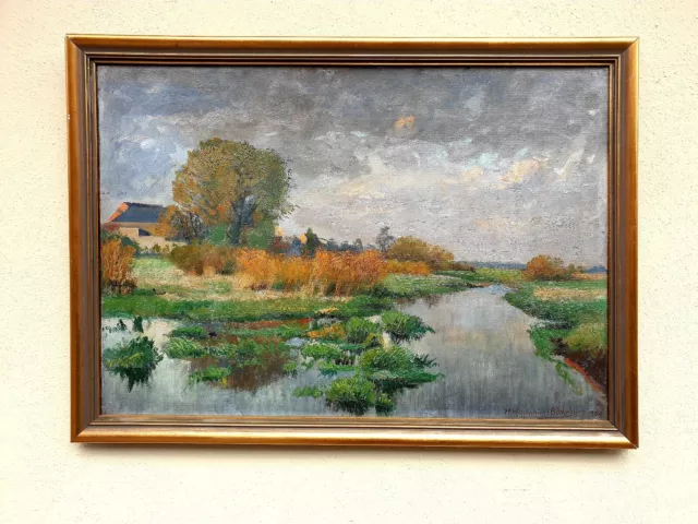 脰LGEM脛LDE FLUSSLANDSCHAFT SIGNIERT, datiert 1904 EUR 90,00 - PicClick DE 脰LGEM脛LDE FLUSSLANDSCHAFT SIGNIERT, datiert 1904 EUR 90,00 - PicClick DE