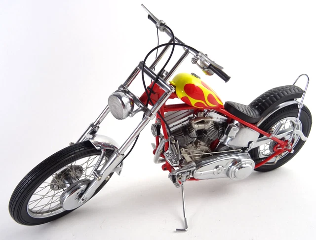 FRANKLIN MINT HARLEY Davidson 69 Easy Rider "Billy Bike" Chopper TOP 1: ...