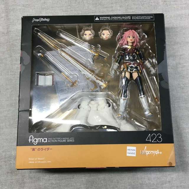 FIGMA FATE / Apocrypha Rider of Black #423 Max Factory Japan Import ...