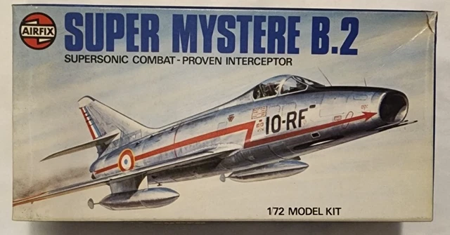 AIRFIX JAPAN 1/72 Dassault Super Mystere B.2 Model Kit £22.36 - PicClick UK