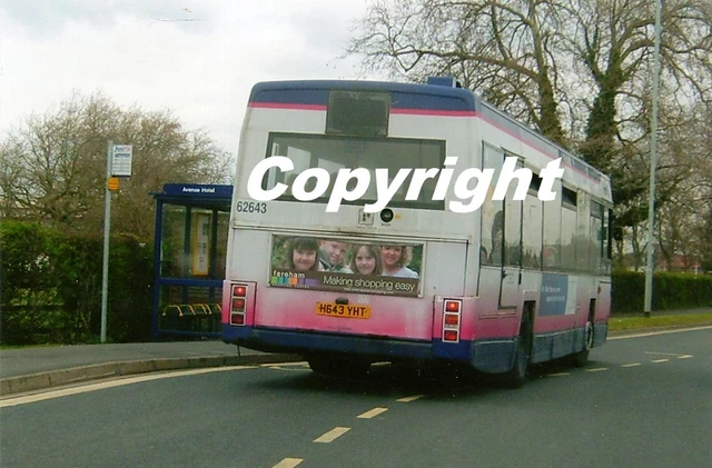 FIRST HAMPSHIRE & Dorset 62643 H643YHT Leyland Lynx Bristol Bus Colour ...