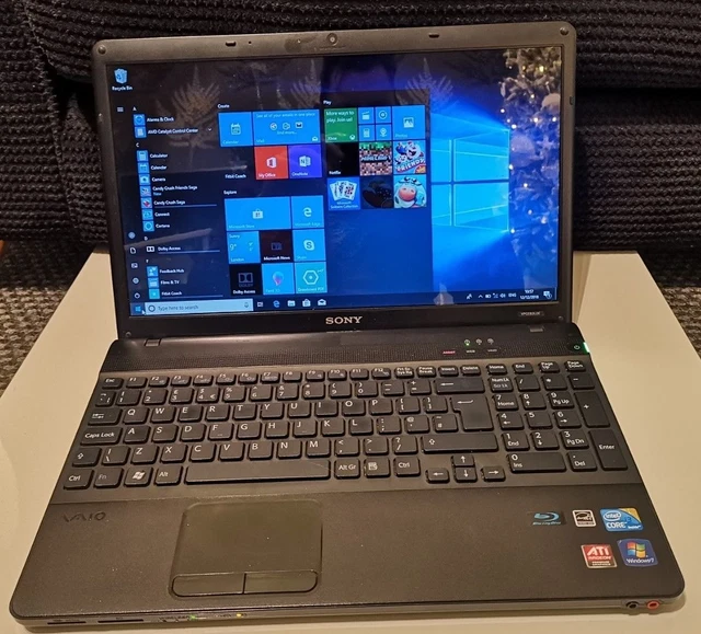 SONY VAIO LAPTOP I3 2.40ghz PCG-71211m WINDOWS 10 £70.00 - PicClick UK