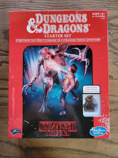 DUNGEONS AND DRAGONS Stranger Things DND Starter Set New Open Box Never ...