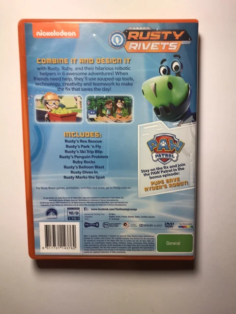 RUSTY RIVETS DVD Region 4 $10.04 - PicClick AU