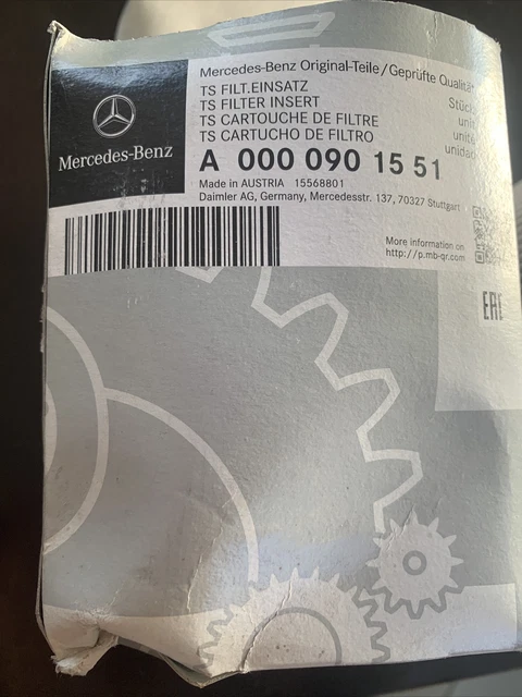 GENUINE MERCEDES-BENZ FUEL Filter A0000901551 A 000 090 15 51 A 906 092 ...