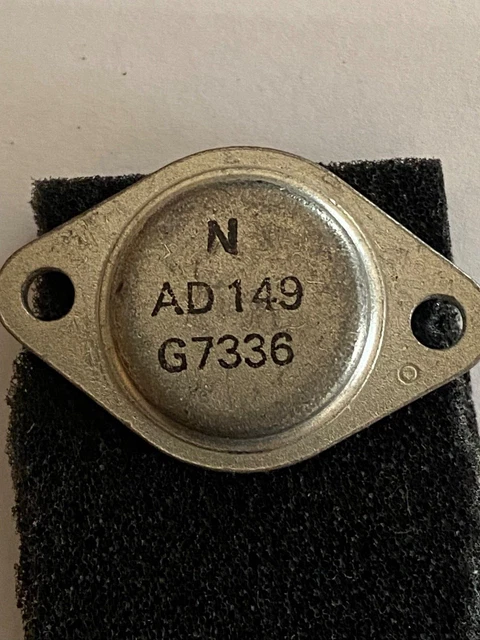 AD149 POWER TRANSISTOR Germanium PNP 50V 3,5A 20W TO-3 Gehäuse NEU EUR ...