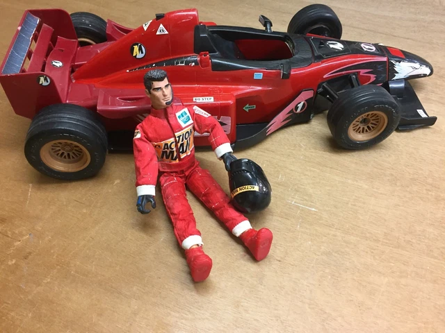 ACTION MAN FORMULA 1 Racing Car And Figure And Helmet £25.00 - PicClick UK