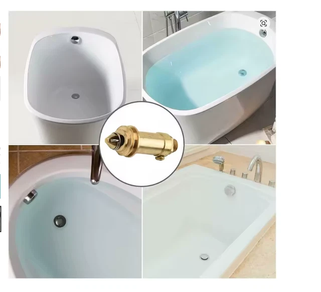 2 X REPLACEMENT-POP-UP-CLICK Clack Waste Plug Bolt Spring Basin Bathtub ...