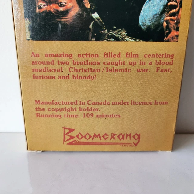 VERY RARE VINTAGE LION MAN (1975) VHS MOVIE - Boomerang Films ...