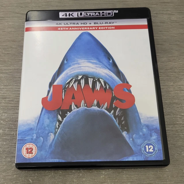 JAWS - 45TH Anniversary Edition - 4K UHD Blu-ray £15.90 - PicClick UK