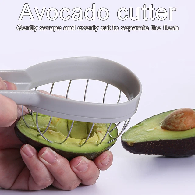 AVOCADO CUTTER TOOL Slicer Dicer Versatile Set 3-in-1 Peeler Pitter ...