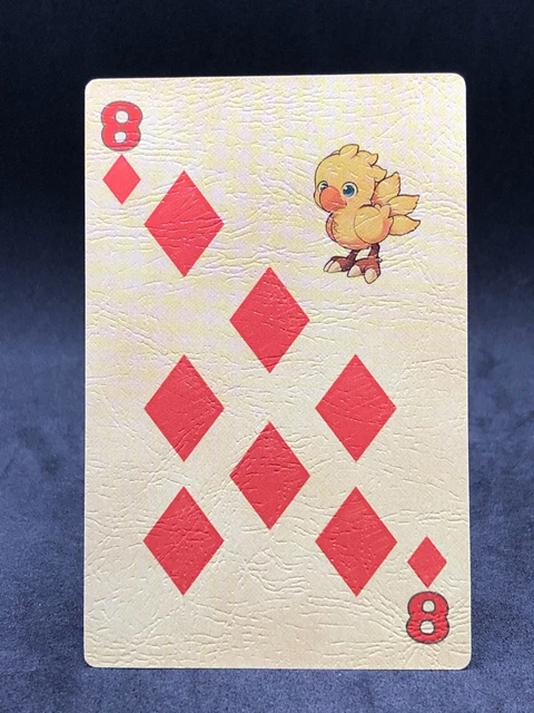 CHOCOBO FINAL FANTASY Square Enix Bird Playing Card Game TCG Japan ...