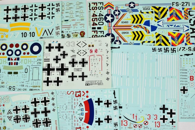 GENUINE TAMIYA DECAL Sets For 1:48 Aircraft Model Kit Model Kit £4.00 ...