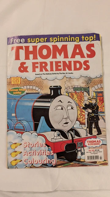 VINTAGE THOMAS THE Tank Engine & Friends Magazine No 323 Feb 2000 £15. ...