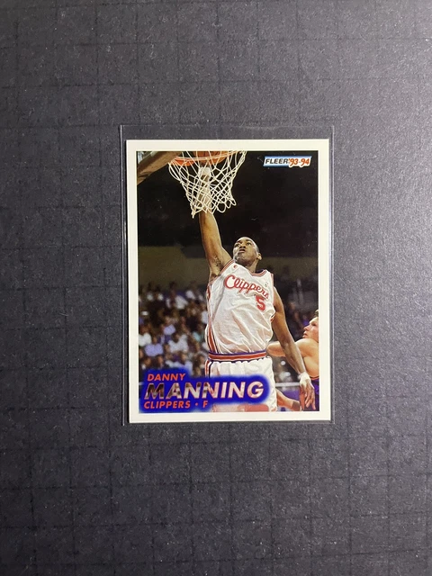 1993-94 FLEER DANNY Manning Card #93 - Los Angeles Clippers EUR 0,79 ...