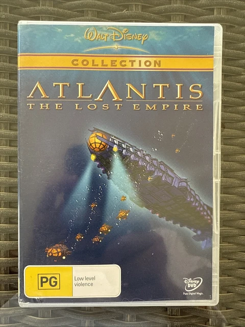 ATLANTIS: THE LOST Empire (2001) Dvd Disney Animation Region 4 ...