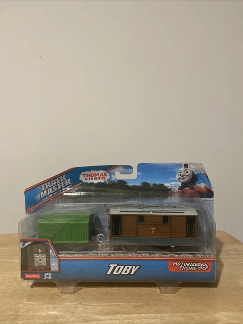 THOMAS & FRIENDS TOBY TrackMaster Railway Motorized Engine Fisher Price ...